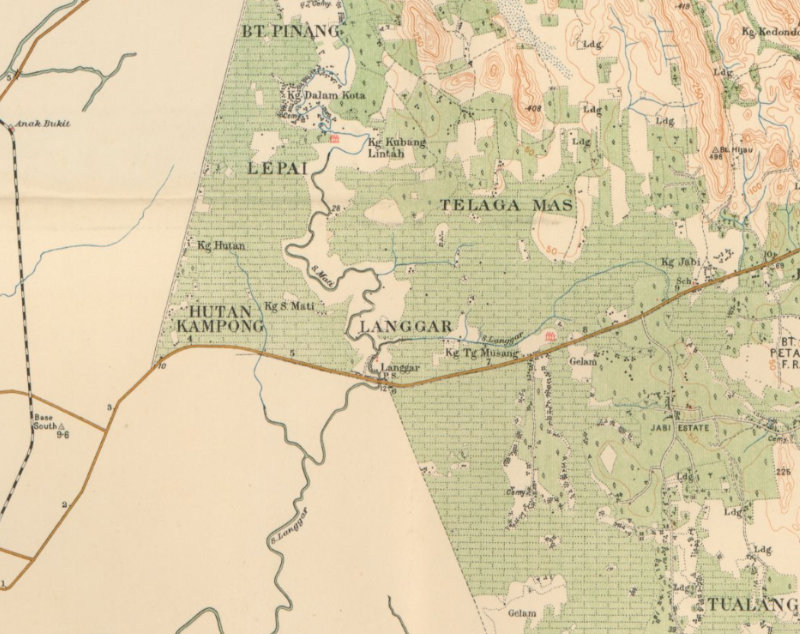 Kota Star, Kupang Pasu, Kedah, 1931 - Historical Maps | Economic ...