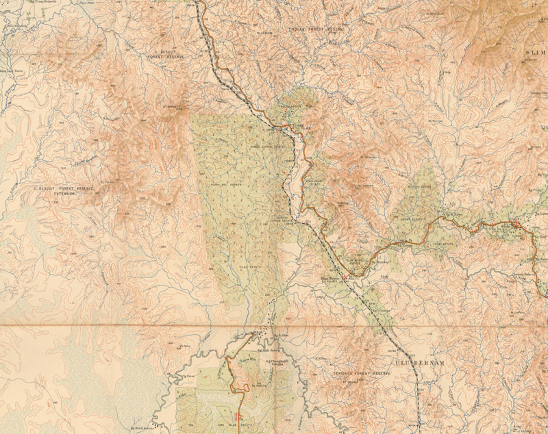 Slim River - Historical Maps | Economic History Malaysia